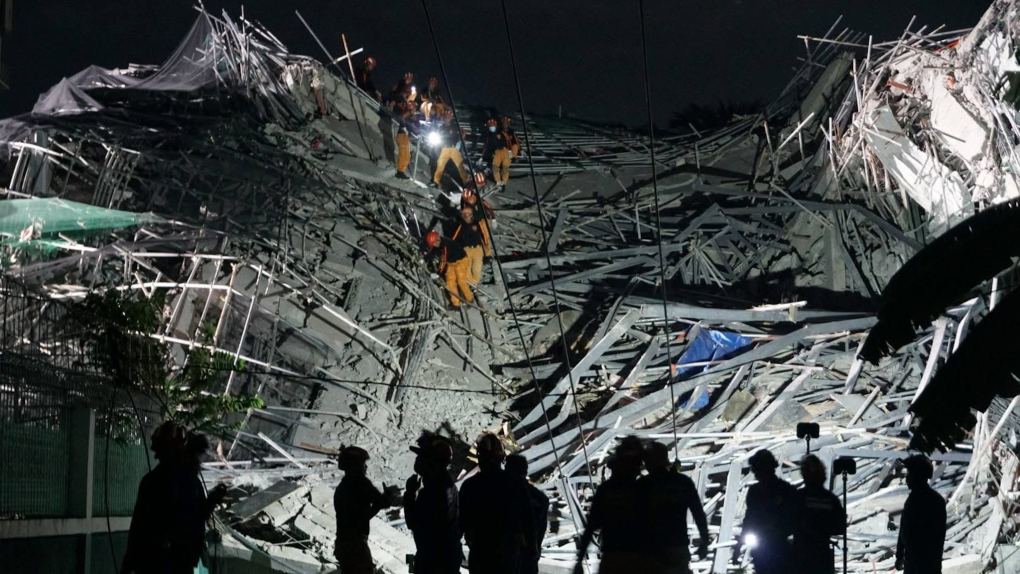 GMA: число погибших при обрушении строящегося здания в Анхелесе выросло ...